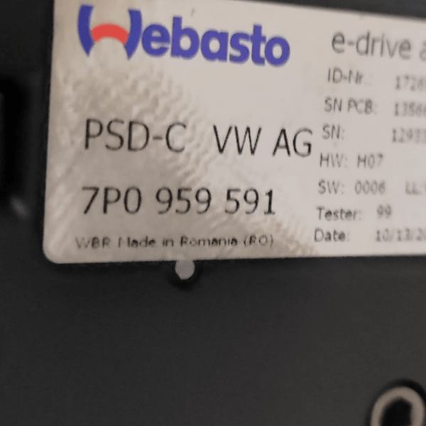 Tetto / tettuccio apribile porsche cayenne 92a cod: 7p0959591 (2010 ...