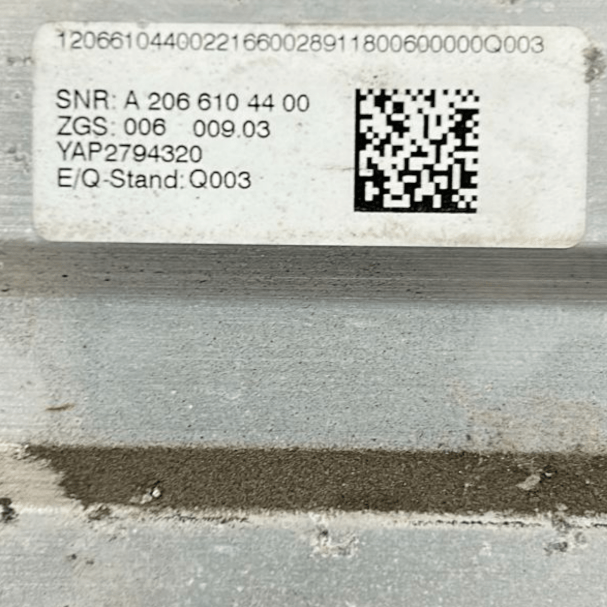 Traversa / rinforzo paraurti posteriore mercedes benz classe c w206 cod ...